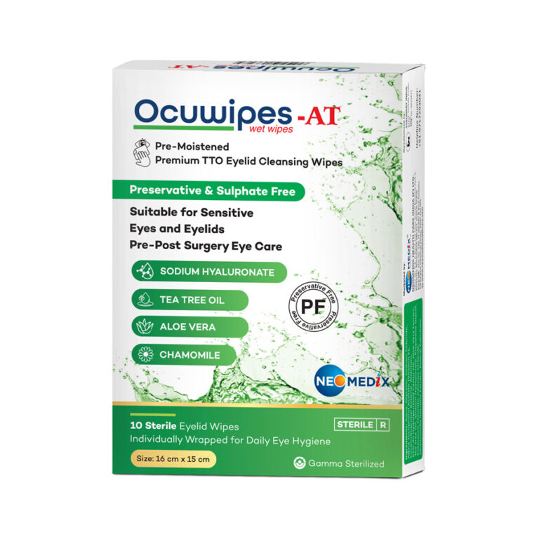 OCUWIPES-AT | Premium Sterile Cleansing Wipes